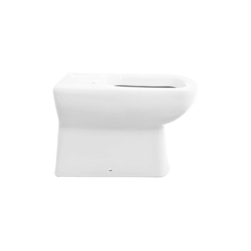 Roca dama Senso inodoro corto blanco (Incluye elemento de fijación)