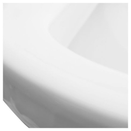 Roca dama Senso inodoro largo blanco (Incluye elemento de fijación)