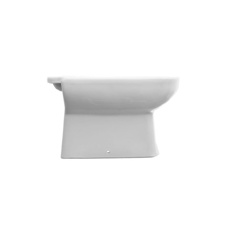 Roca dama Senso inodoro largo blanco (Incluye elemento de fijación)