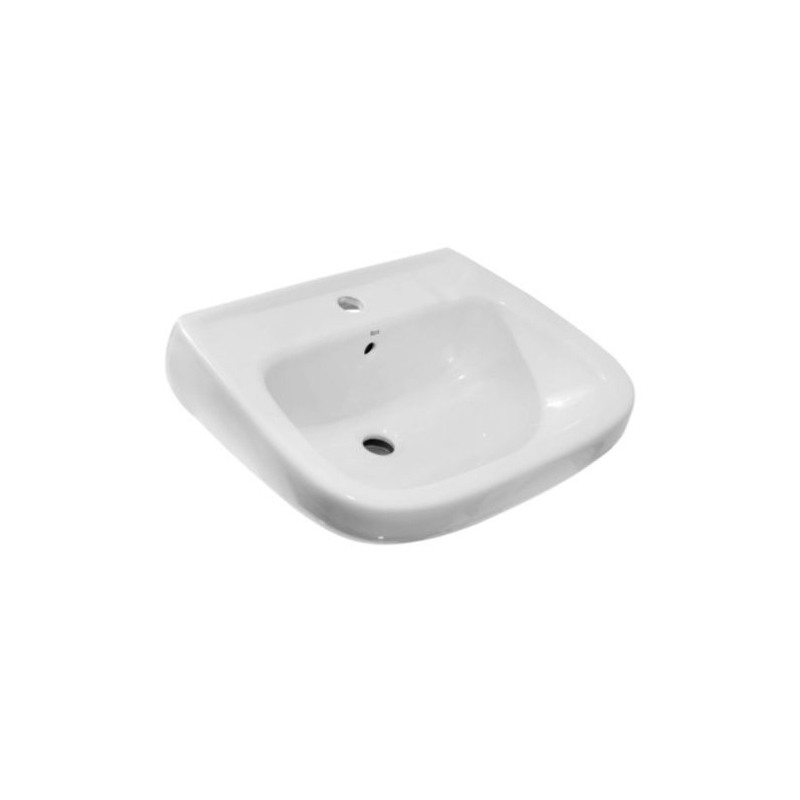 Roca Mónaco lavatorio 1 agujero blanco