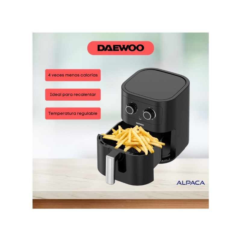 Freidora de aire Daewoo de 4.5lts