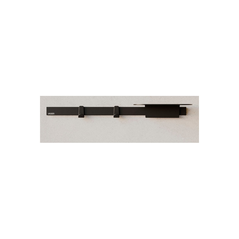 Barral stander largo - Vasser - Negro