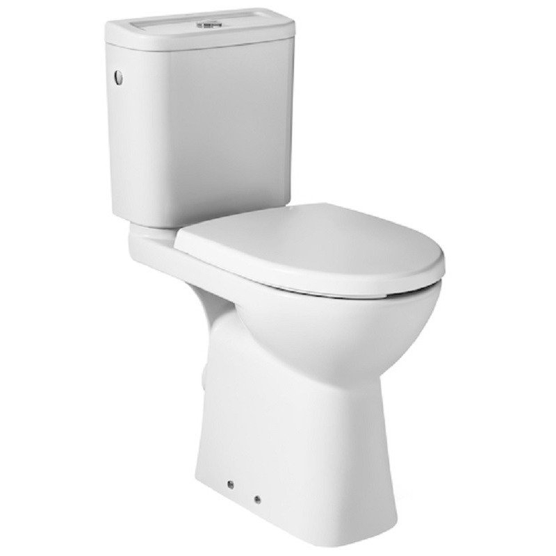 Roca Mónaco inodoro corto blanco